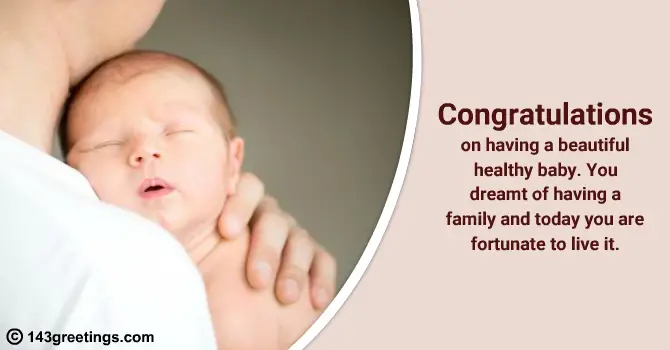 New Born Baby Wishes, Messages & Quotes | 143 Greetings