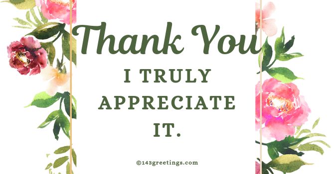 Thank You So Much For Your Help